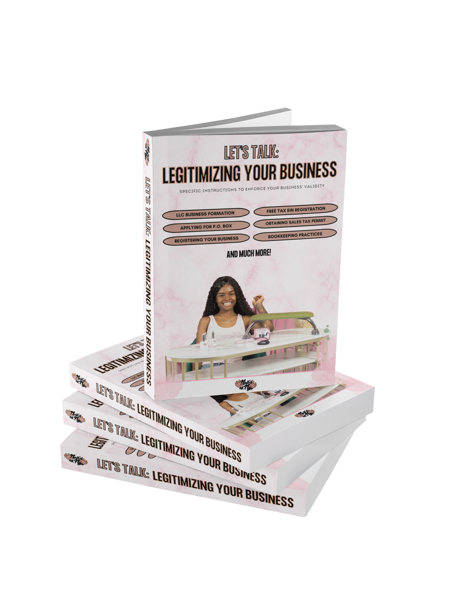 Let's Talk: Legitimizing Your Business eBook – Nail'd by Nya
